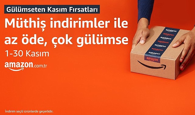 Amazon Türkiye'nin "Gülümseten Kasım" kampanyası başladı - EKONOMİ ...